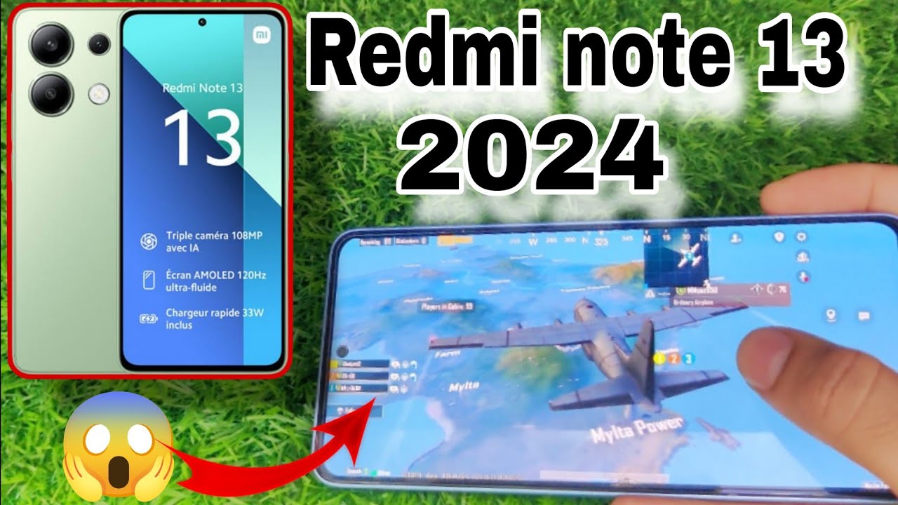 Redmi Note 13 5G Pubg Test, 🔥Heating and Battery Test | 👍 FPS? way to ...