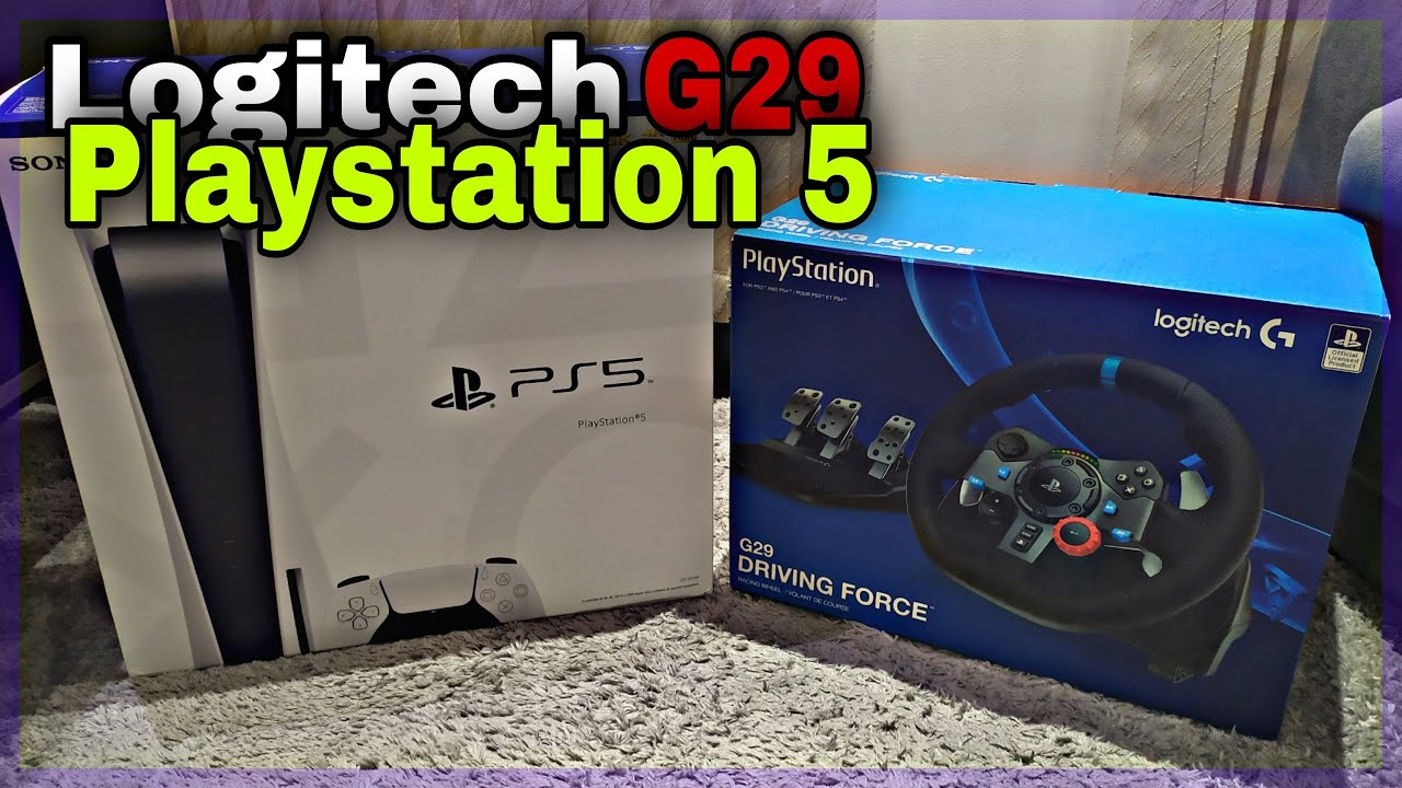 VOLANTE G29 LOGITECH FUNCIONA NO PS5? TESTANDO VARIOS GAMES - YouTube