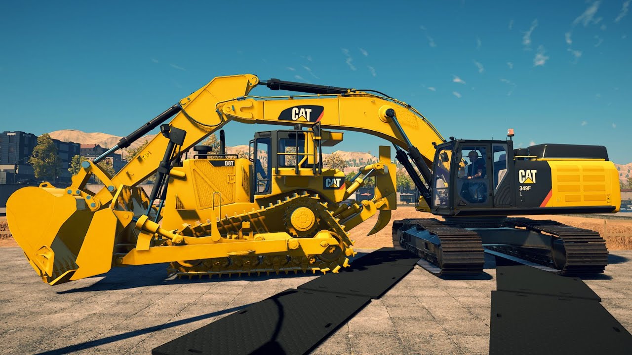 Construction Simulator 22 | Multiplayer | Live - YouTube