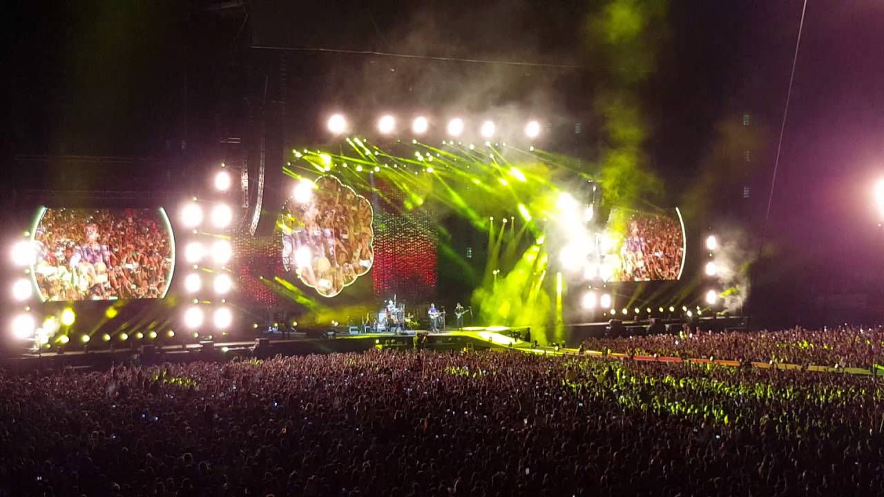 Coldplay "A Head Full Of Dreams Tour"/Yellow, Foro Sol, México DF ...