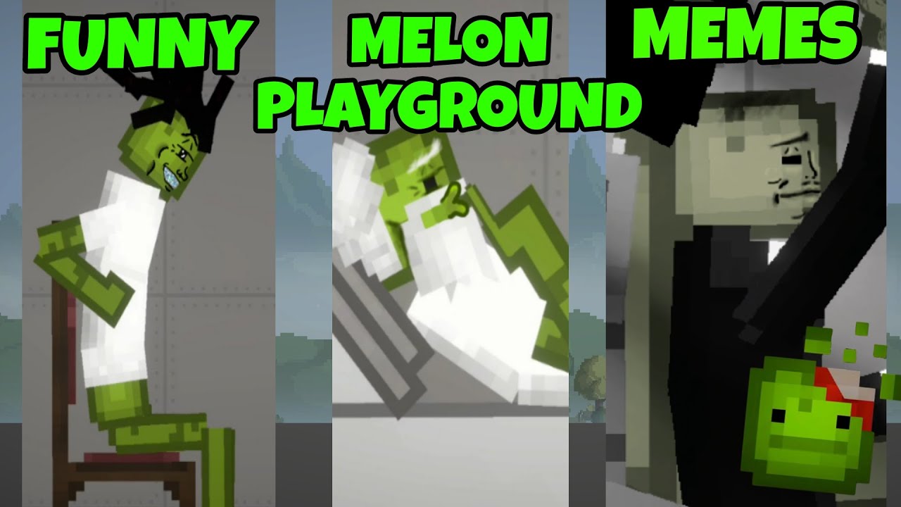 FUNNY MELON PLAYGROUND MEMES | MELON PLAYGROUND 23.6 - YouTube
