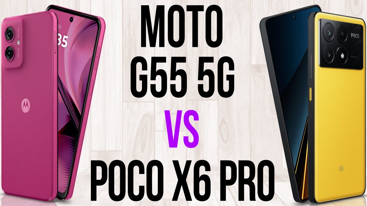 Moto G55 5G vs Poco X6 Pro (Comparativo & Preços) - YouTube