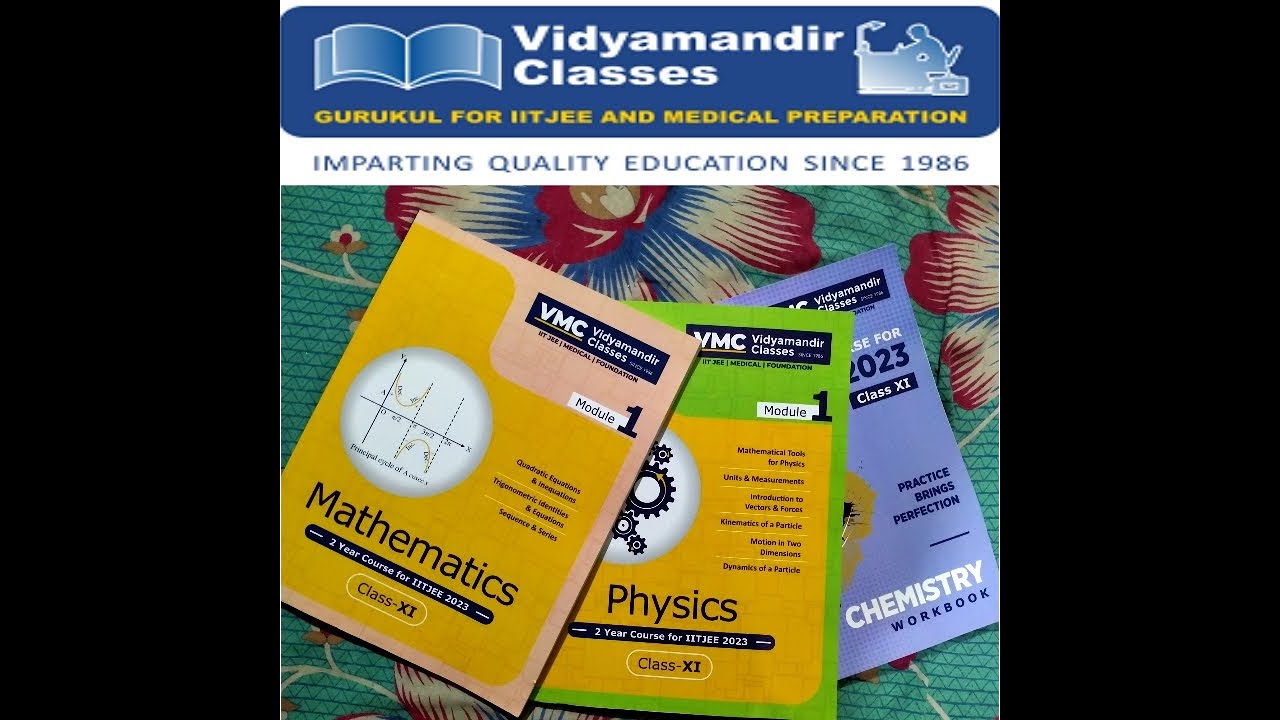 VIDYAMANDIR CLASSES MODULE-1 UNBOXING FOR JEE2023 #VMC #JEE #2023 #IIT ...