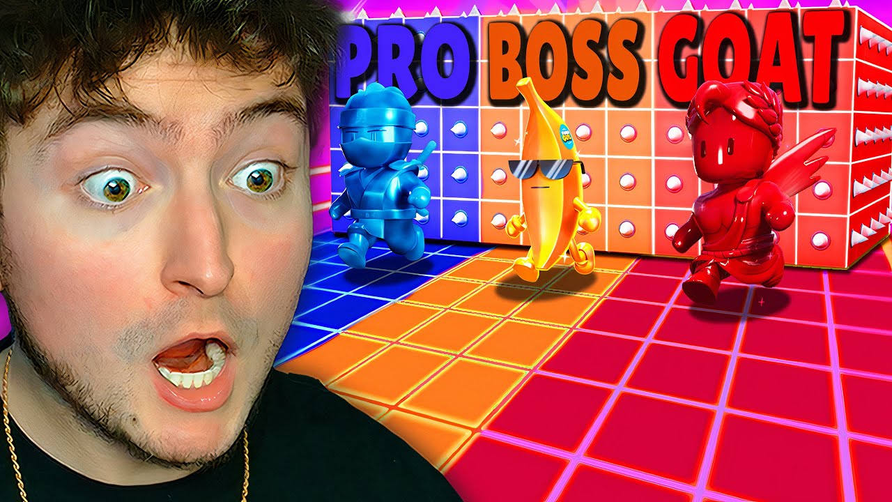 PRO vs BOSS vs GOAT in Stumble Guys! - YouTube