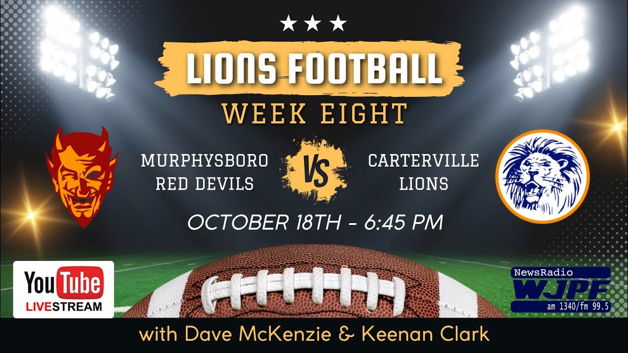 Murphysboro Red Devils at Carterville Lions - Week 8 - October 18, 2024 ...