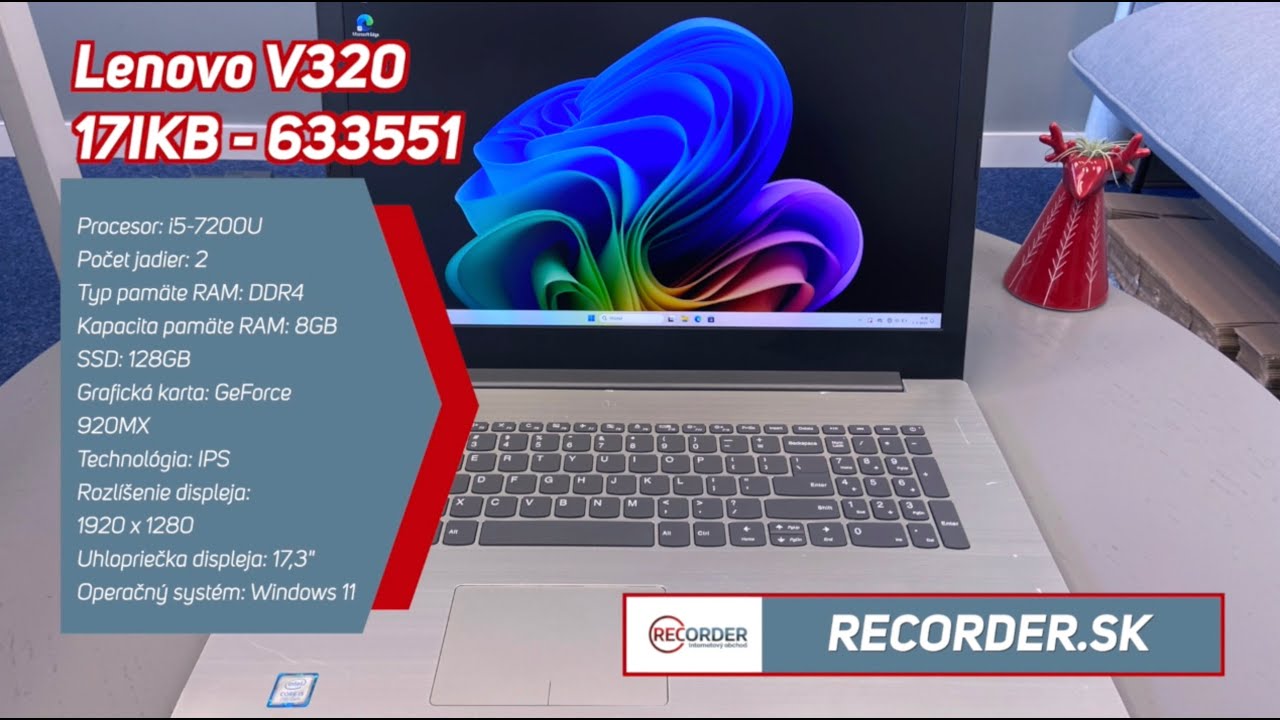 Repasovaný notebook Lenovo V320-17IKB - 633551 - YouTube
