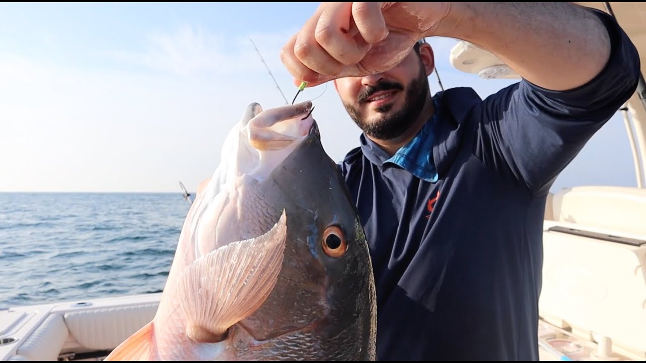 HUGE MUTTON SNAPPER PATCH REEF FISHING - YouTube