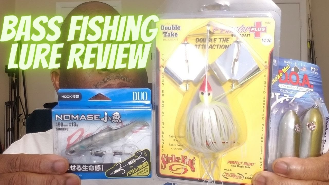 Bass Fishing Lures | Strike King Double Take Buzzbait | DOA PT 7 | Duo ...