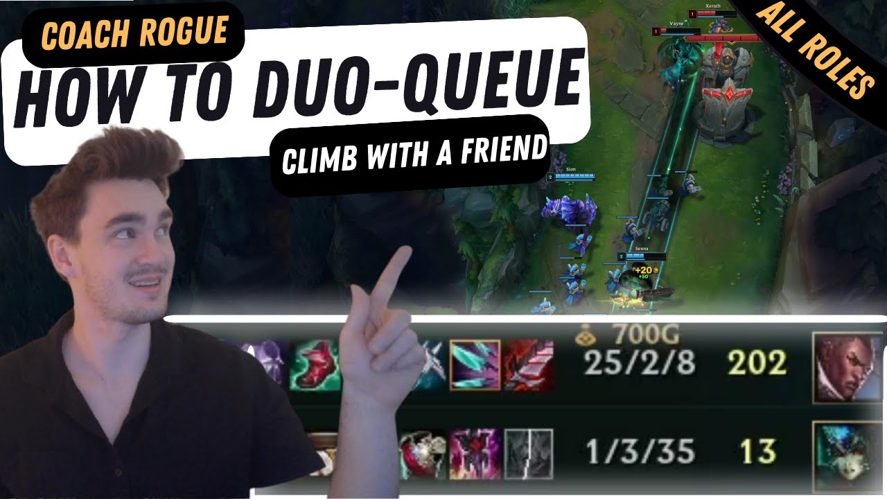 HOW Does Duoing Affect MATCHMAKING? (How to CLIMB using DUO-QUEUE ...