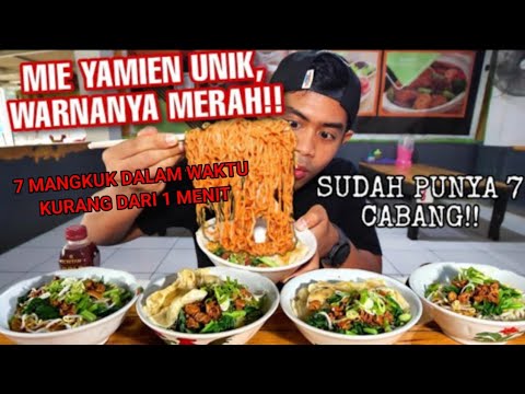 TANBOY KUN MAKAN 7 MANGKUK MIE YAMIEN DALAM WAKTU 1 MENIT@TANBOY KUN ...