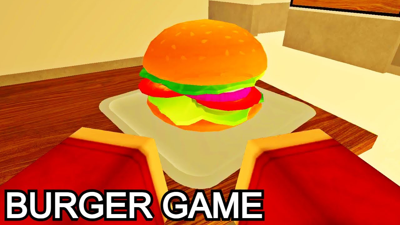 ROBLOX BURGER GAME - YouTube