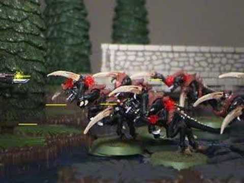 warhammer 40k imperial guard vs tyranids - YouTube