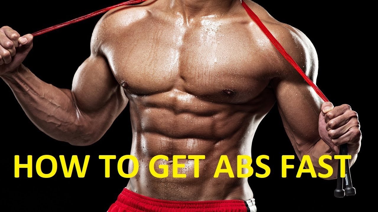 how to get abs fast in 2 minutes - YouTube