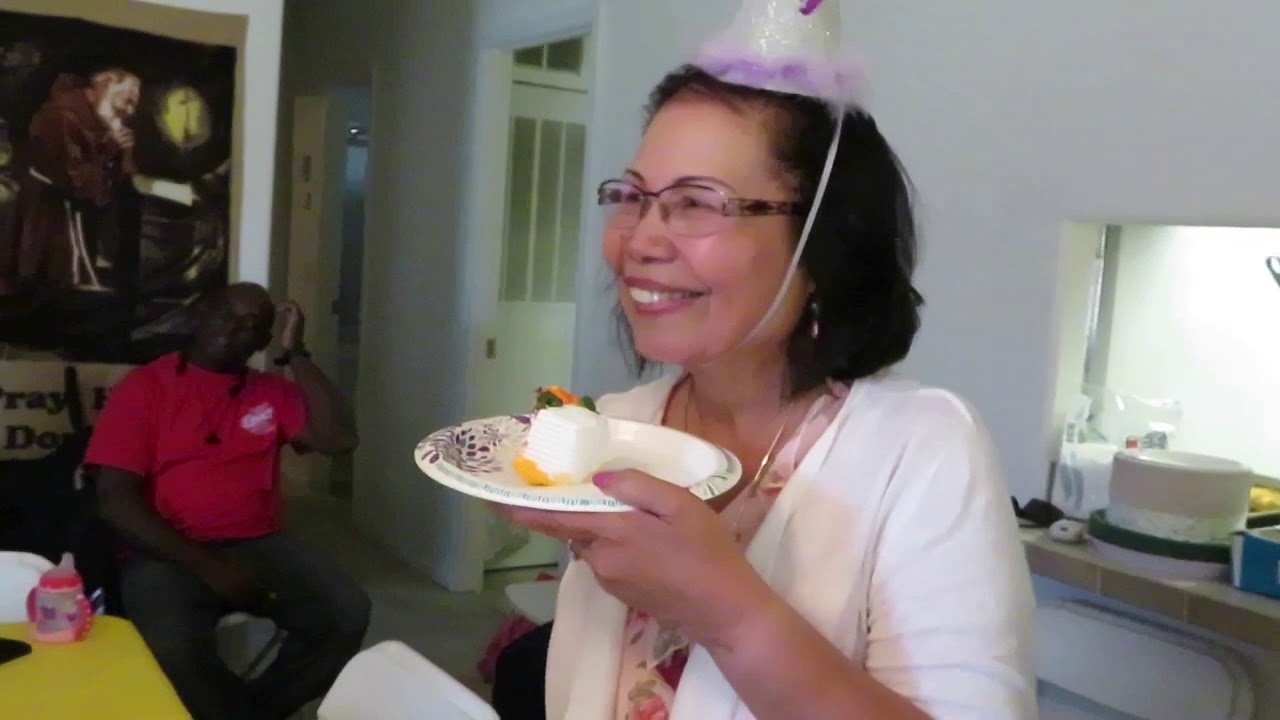 Welcoming Virgin Mary to my Mom's house + Mom's 77th Birthday Party ...