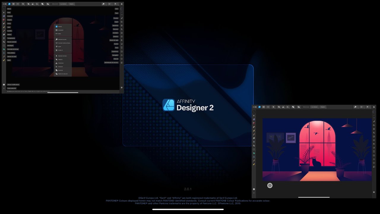 Primeras impresiones de Affinity Designer V2 - YouTube