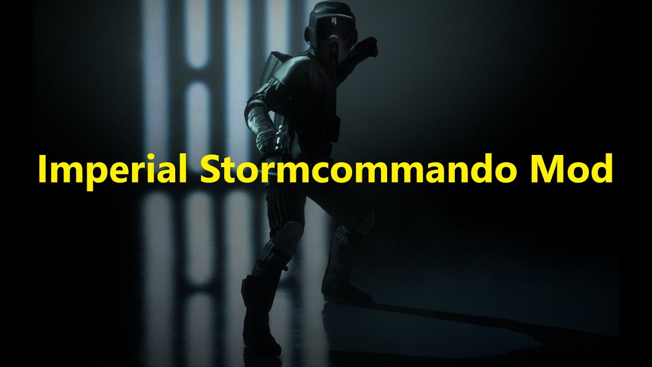 Imperial Stormcommando Mod | Star Wars Battlefront 2 - YouTube