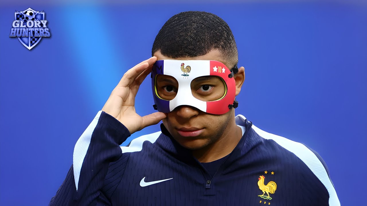 SUPER HERO MBAPPÉ THE MASKED MAN #euros2024 - YouTube