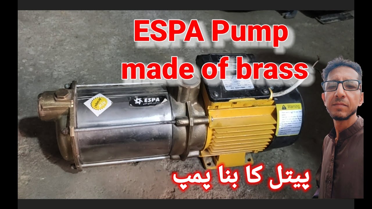 ESPA Jet Pumps for Water Systems - YouTube