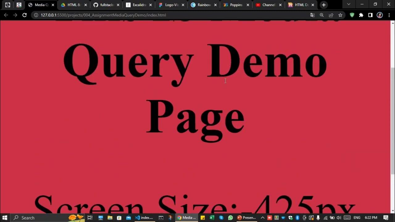 004 Assignment Media Query Html Html5 Css3 Pwskills Developer Codeeditor Coder