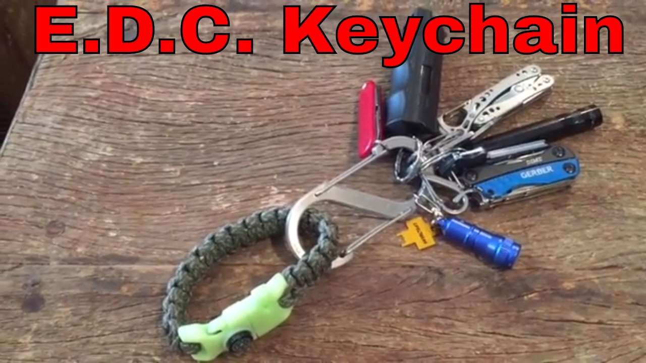 EDC Keychain - YouTube