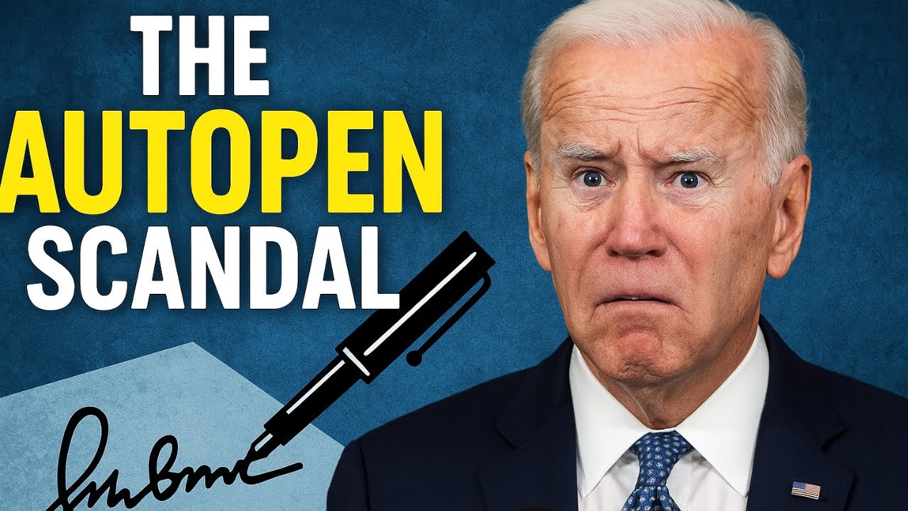 Joe Biden and the Auto-Pen Scandal - YouTube