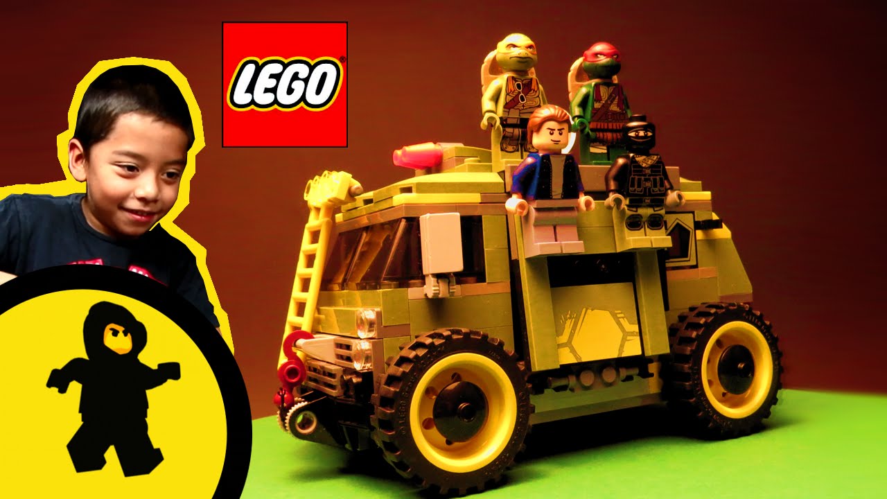 Lego en español: Camioneta Tortuga (Lego 79115) Turtle Van Takedown ...