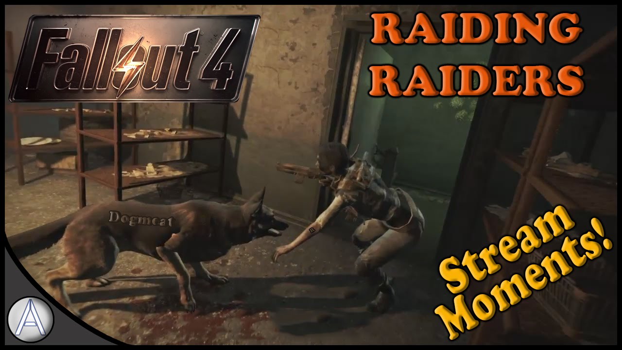 RAIDING RAIDERS - Fallout Stream Moments - YouTube