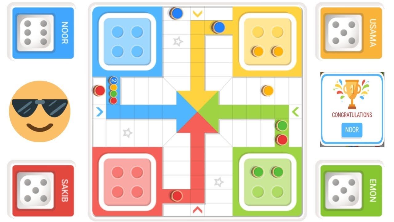 4 players Ludu Master Game, Ludu Game👉 Ludu Game N 👈 Ludu Game N (1 VS ...