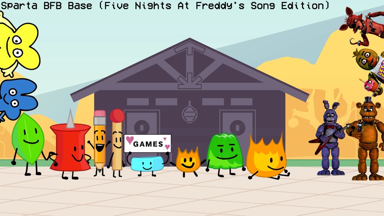 Sparta BFB Base (Five Nights At Freddy's Song Edition) - YouTube