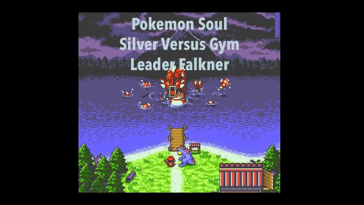Pokemon Soul Silver Versus Gym Leader Falkner - YouTube