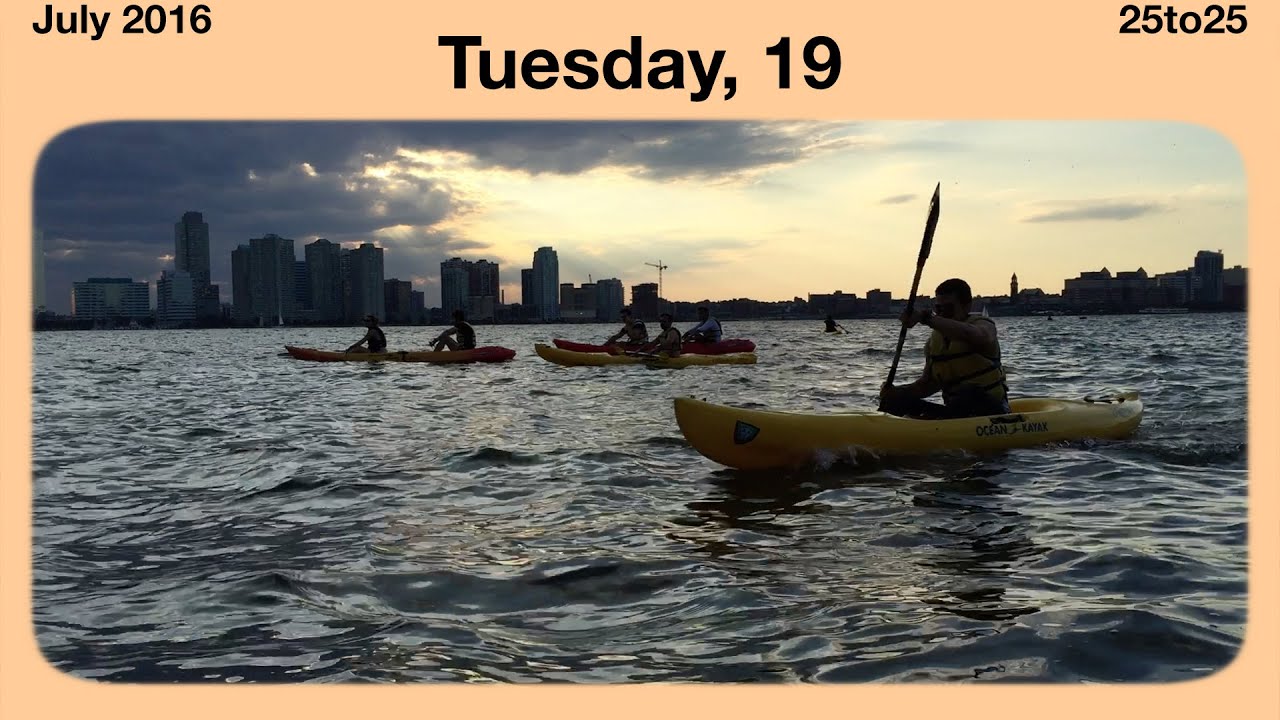 July 19 - Kayaking At Pier 26 - YouTube