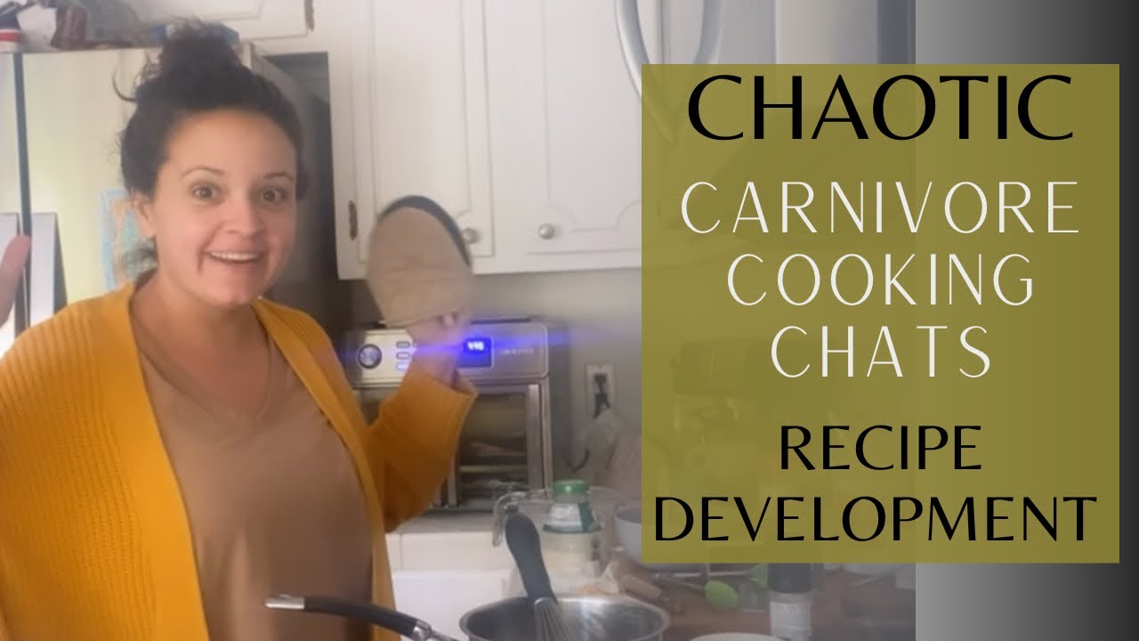 CHAOS! Cookbook recipe development day || cooking chats - YouTube