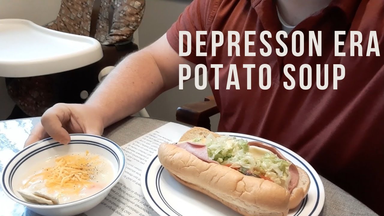 Depression Era Potato Soup. Frugal Meal. Cheap and Easy!!! - YouTube