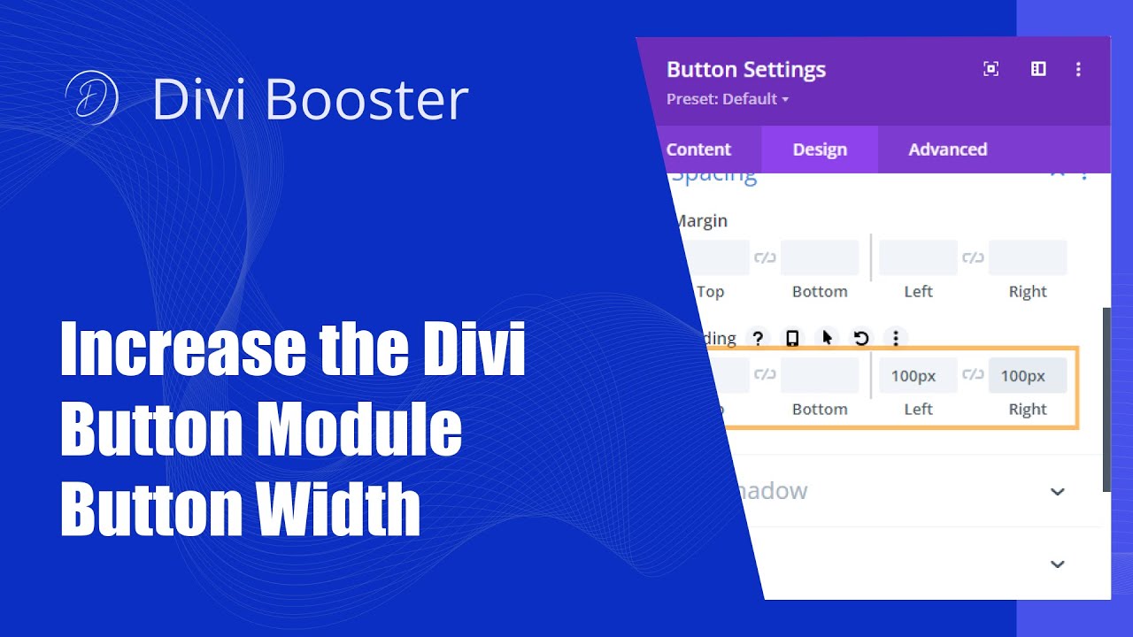 Increase the Divi Button Module Button Width - YouTube