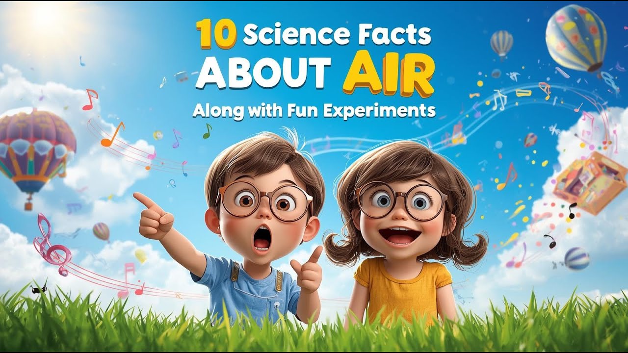 10 Fun Science Facts About Air with Simple Experiments for Kids ...