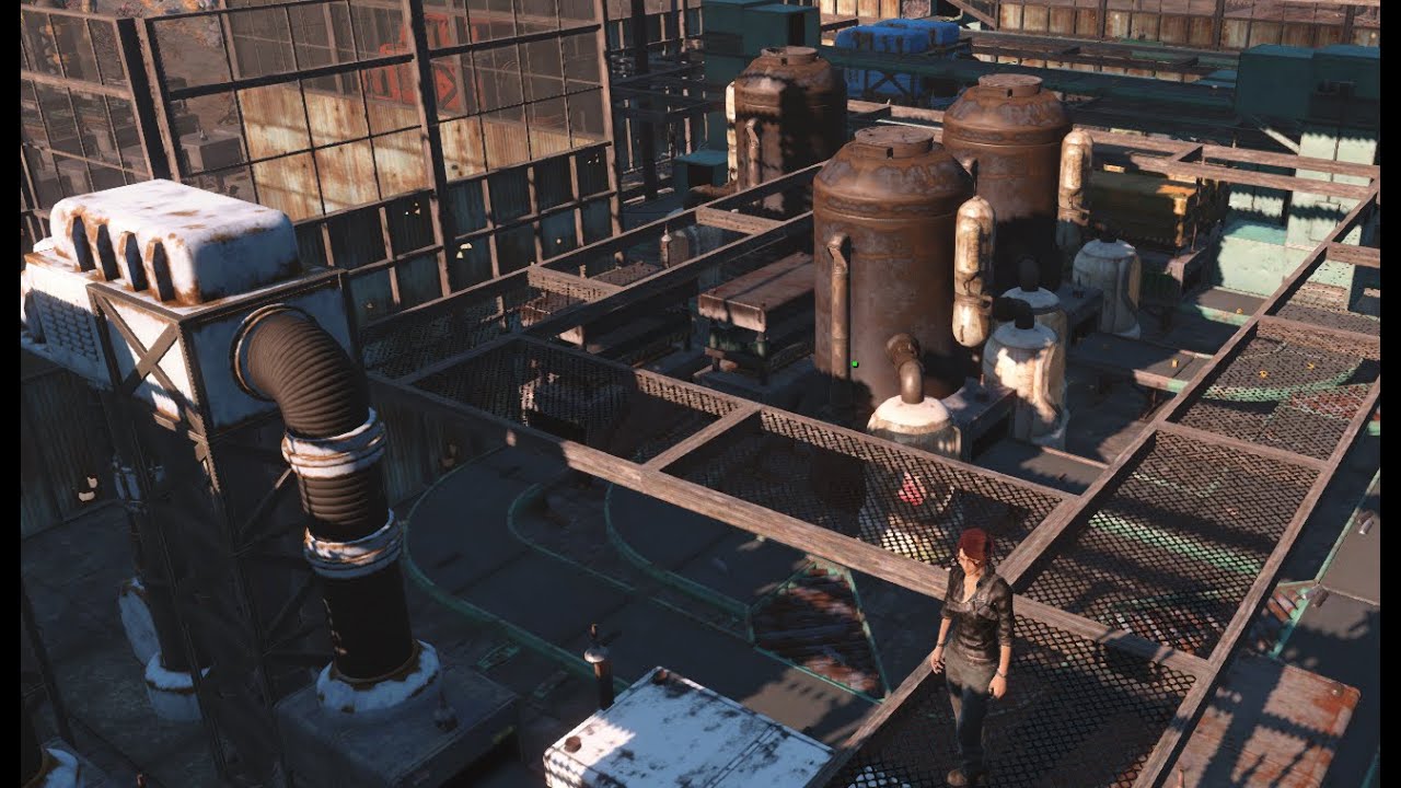 Fallout 4 Full Heavy combat armor factory - YouTube