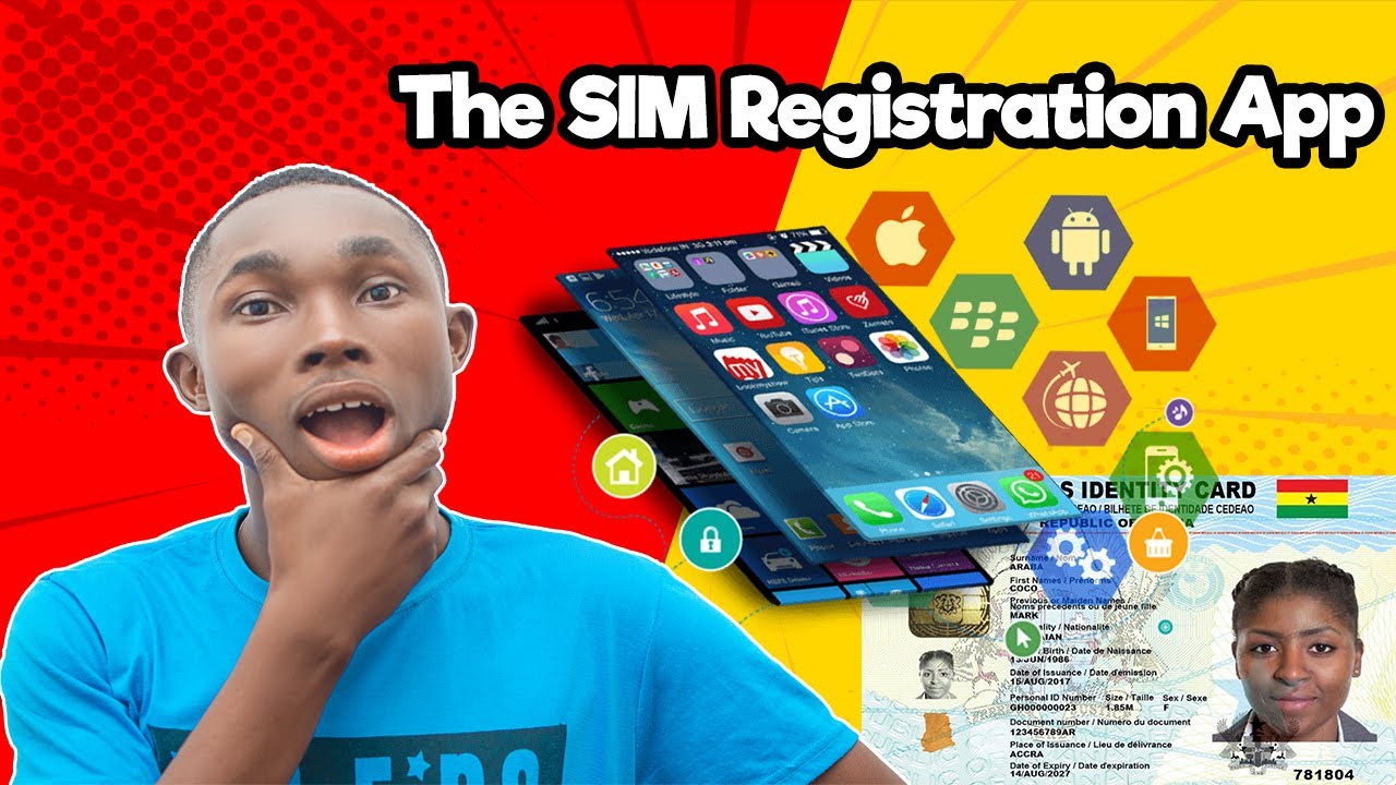 The SIM Registration App - The painful TRUTH - Linking Ghana Card - YouTube