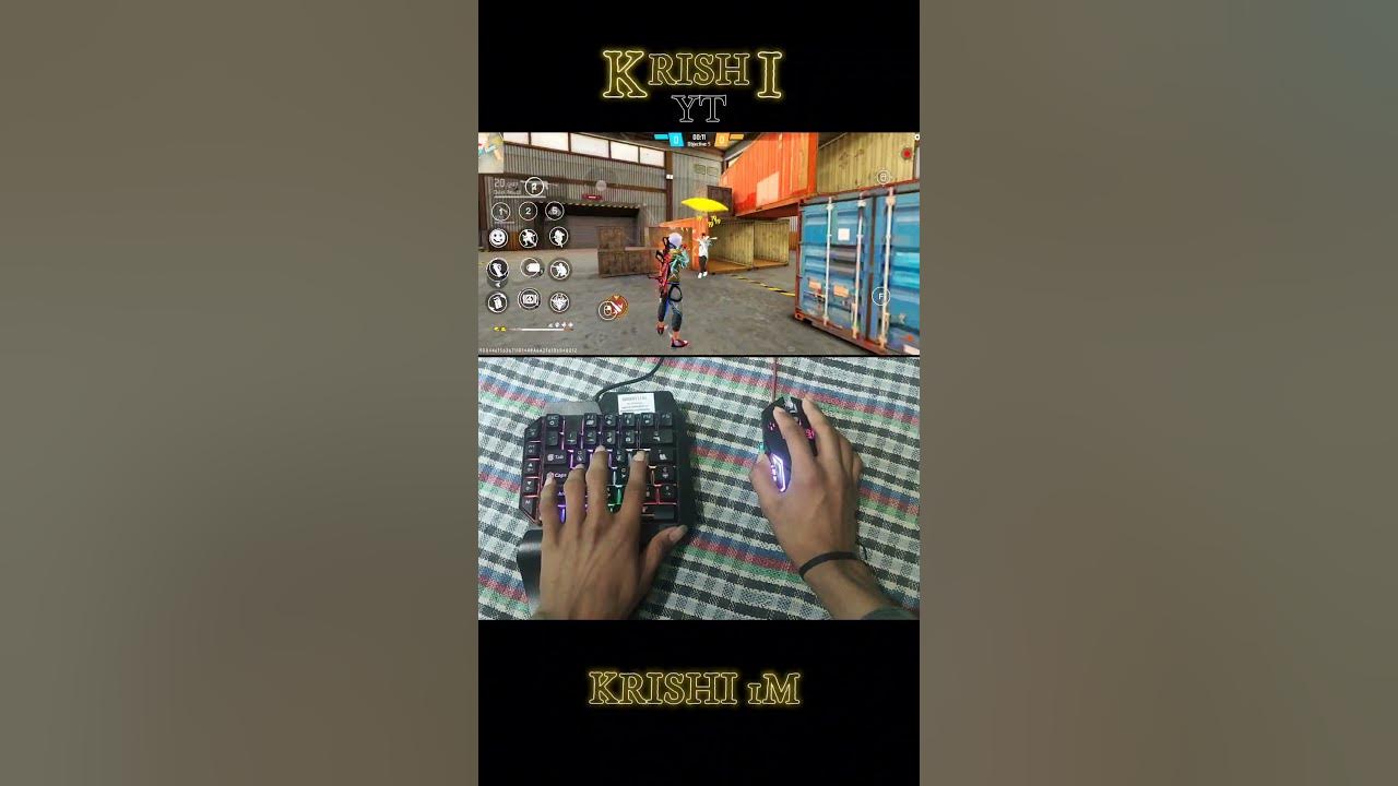 Mastering Free Fire: Keyboard and Mouse Gameplay with Handcam - YouTube