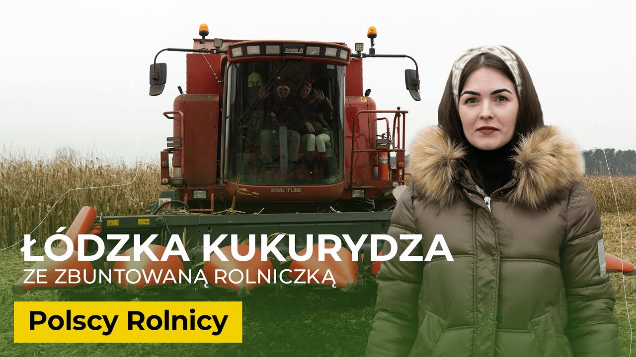ZBUNTOWANA ROLNICZKA odwiedza łódzkie gospodarstwo Macieja | Polscy ...