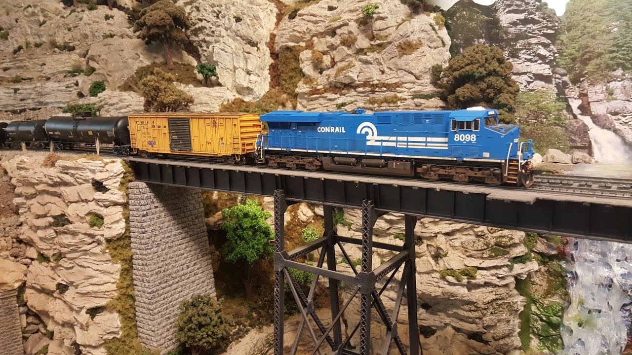 Mid-Ohio Valley Model Railroad Club open house 8/18/18 - YouTube
