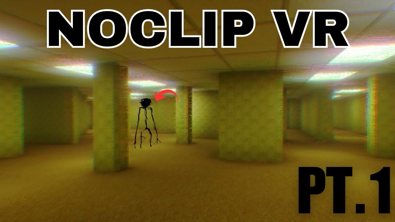The Backrooms in VR?! | Noclip (VR) gameplay part #1 w/@remmijordan1627 ...