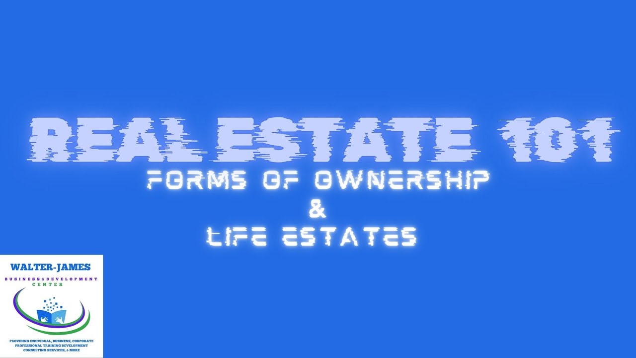 Mastering Life Estates for Your Real Estate Exam | Key Terms & Concepts ...