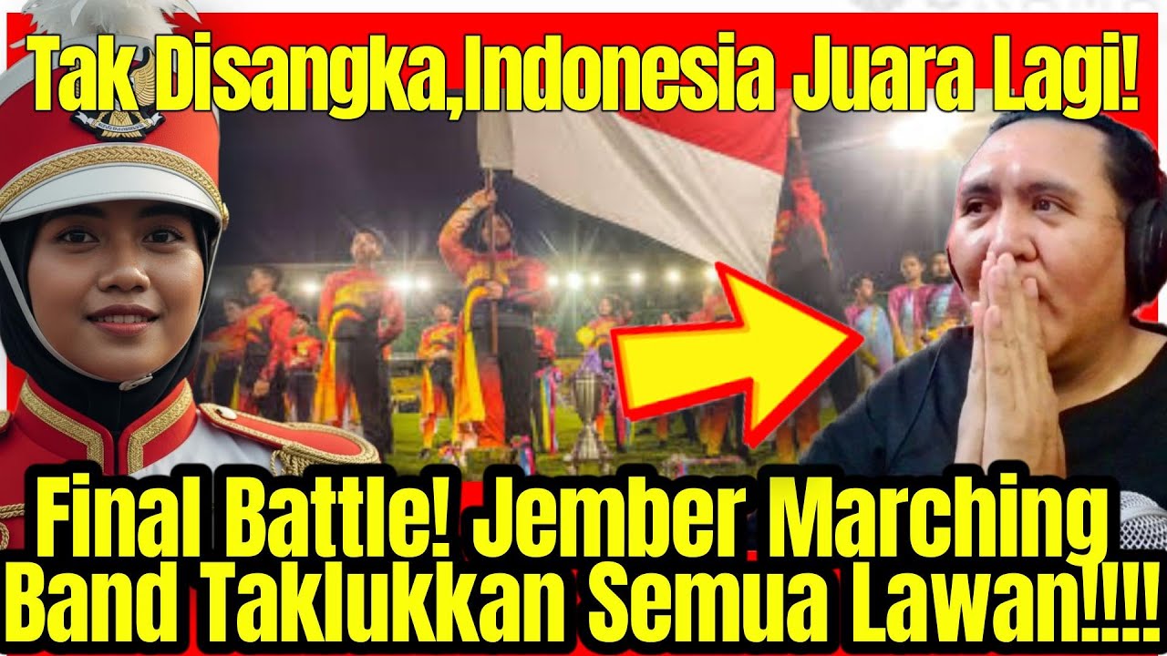 Gila! Marching Band Indonesia Juara Lagi 😱 SASBAND Lawan Habis-Habisan ...