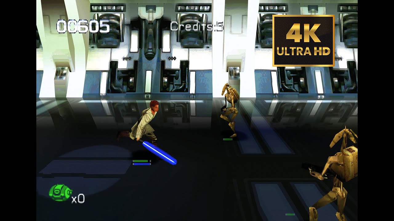 Star Wars: Episode I – The Phantom Menace 4k 60 FPS Remastered Gameplay ...
