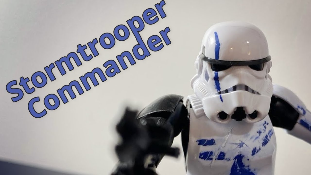 How to make a custom Stormtrooper Commander! - YouTube