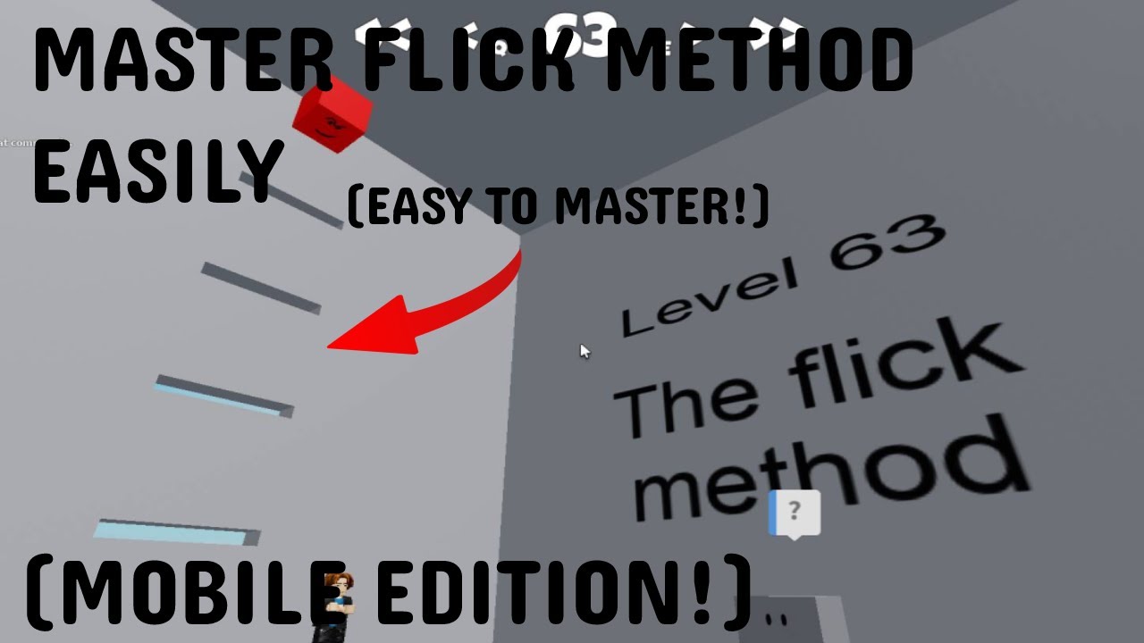 HOW To MASTER FLICK METHOD On (MOBILE) EASILY in Try To Die DCO Roblox ...