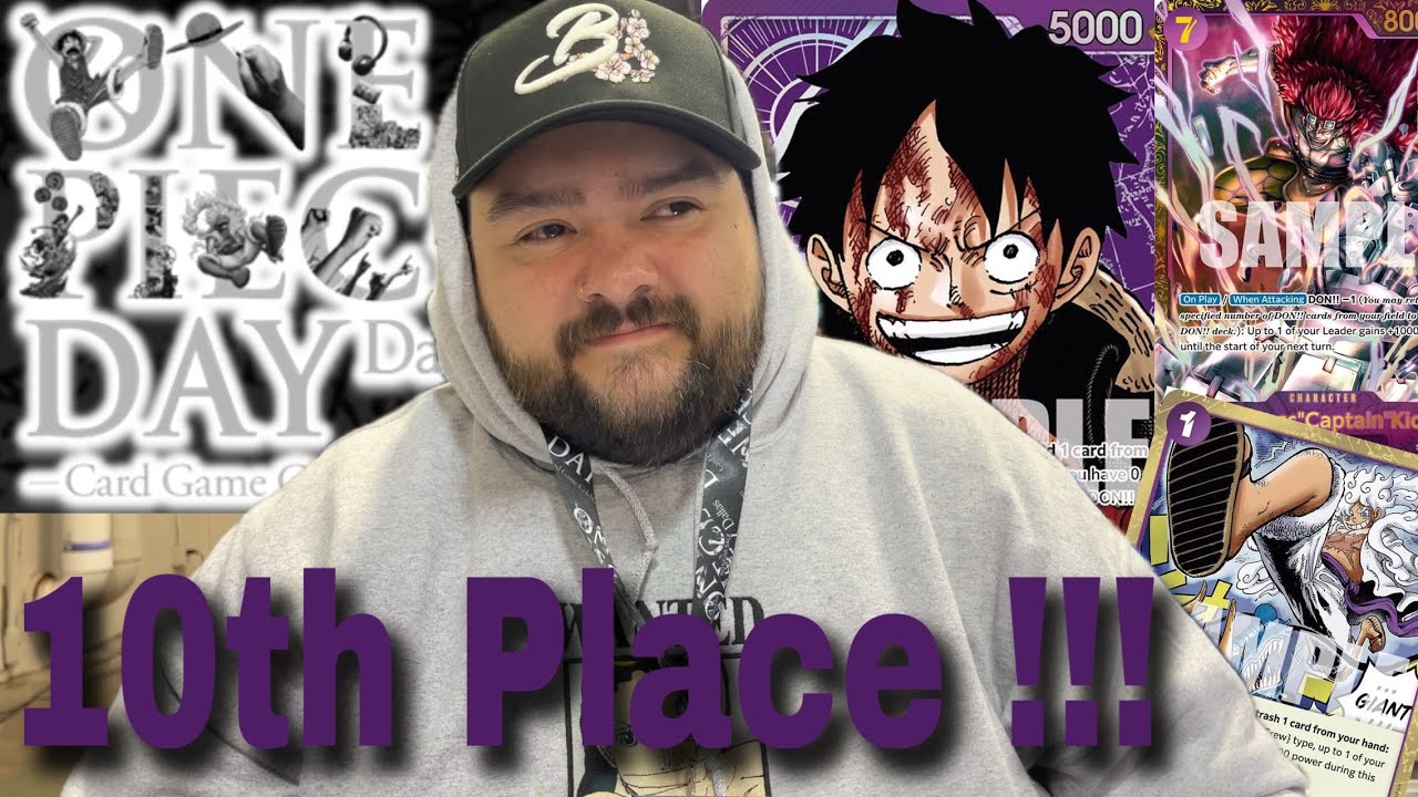 Purple Luffy 10th place One Piece Day Dallas Ft Chitty - YouTube