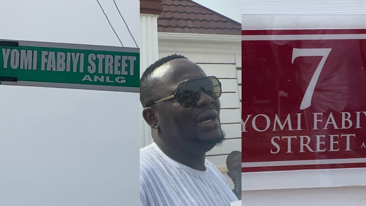 HOW I GOT STREET NAME- YOMI FABIYI REVEALS AT HIS HOUSE OPENING AND ...