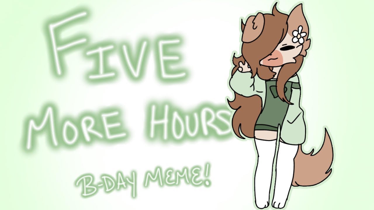 Five More Hours MEME|| 20TH BIRTHDAY!! - YouTube
