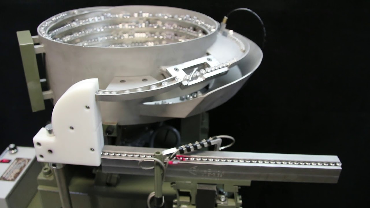 Vibratory Bowl and Inline, Cap and Bolt System - YouTube